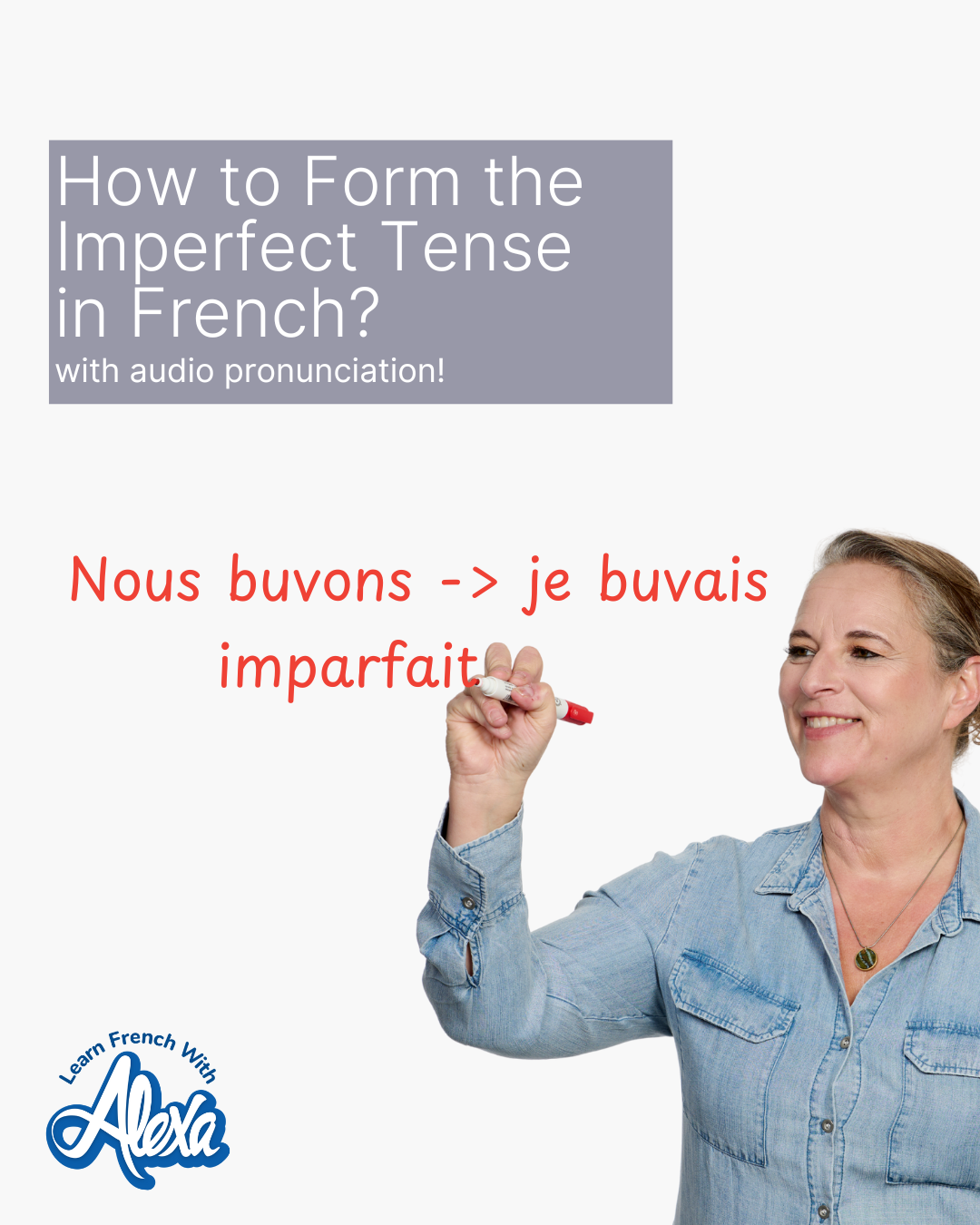 How to Form the Imperfect Tense in French w/ audio