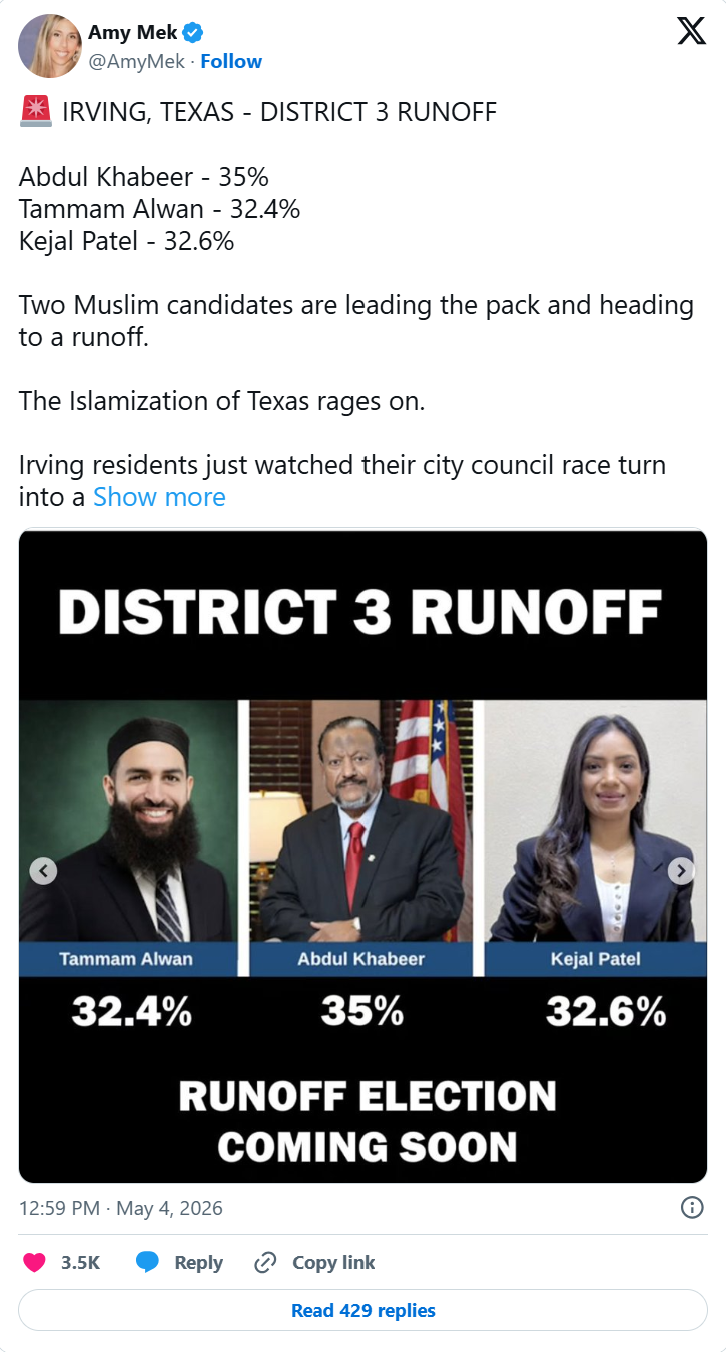 Red-Green Axis Victory in Texas: Muslim PAC + Soros-Backed Sunrise ...