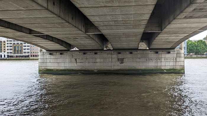London Bridge Past and Present - by Ella Read