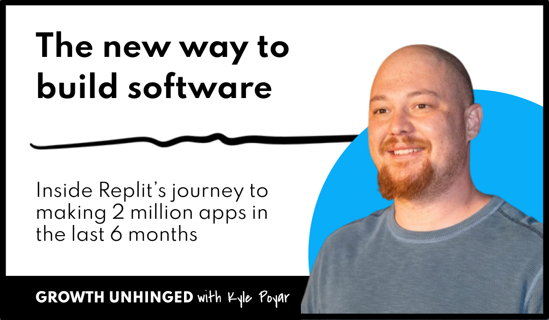 Replit's journey to making 2 million apps in 6 months