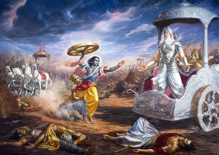 Karma, Dharma, and Moksha: Insights from the Bhagavad Gita