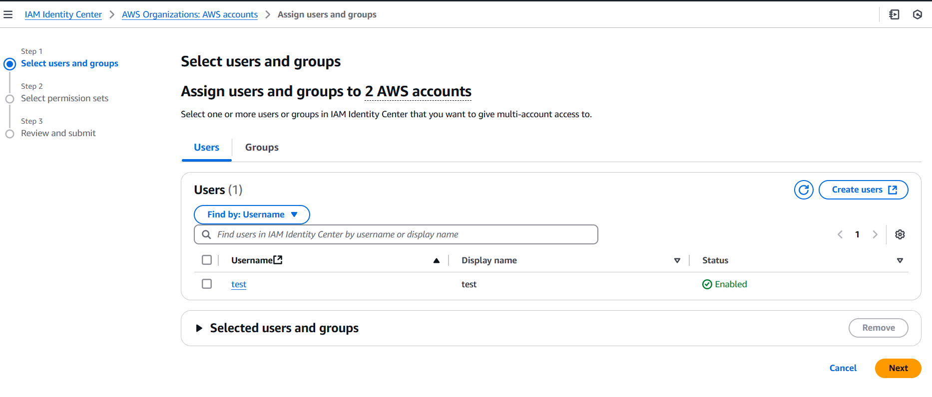 Manage User Access to AWS accounts Using AWS IAM Identity Center