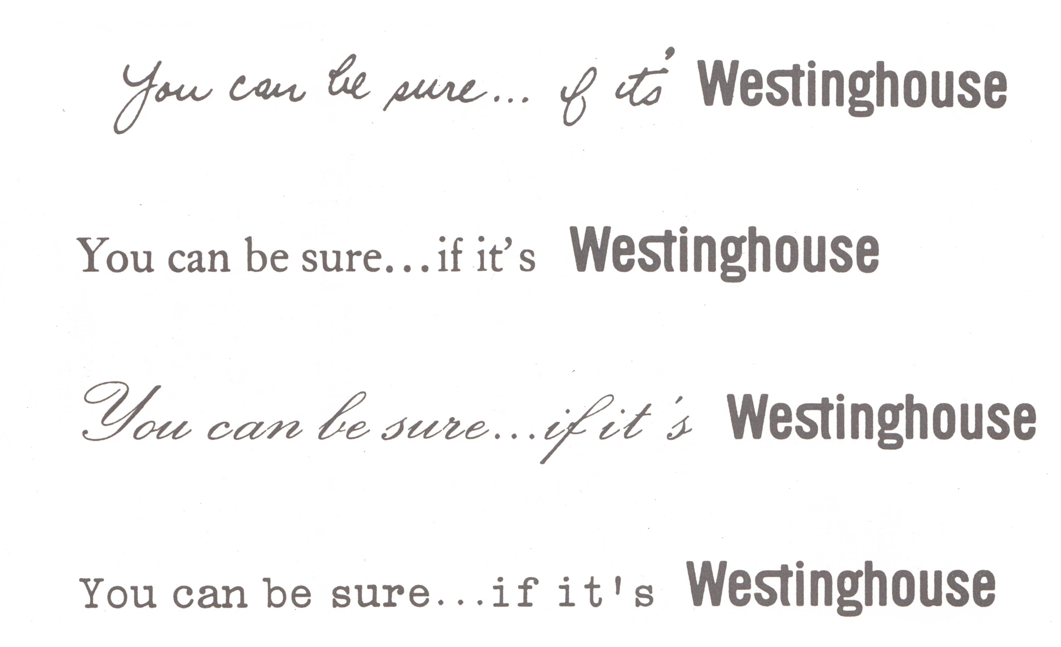 Unveiled! The story Paul Rand's logo for Westinghouse – Logo Histories