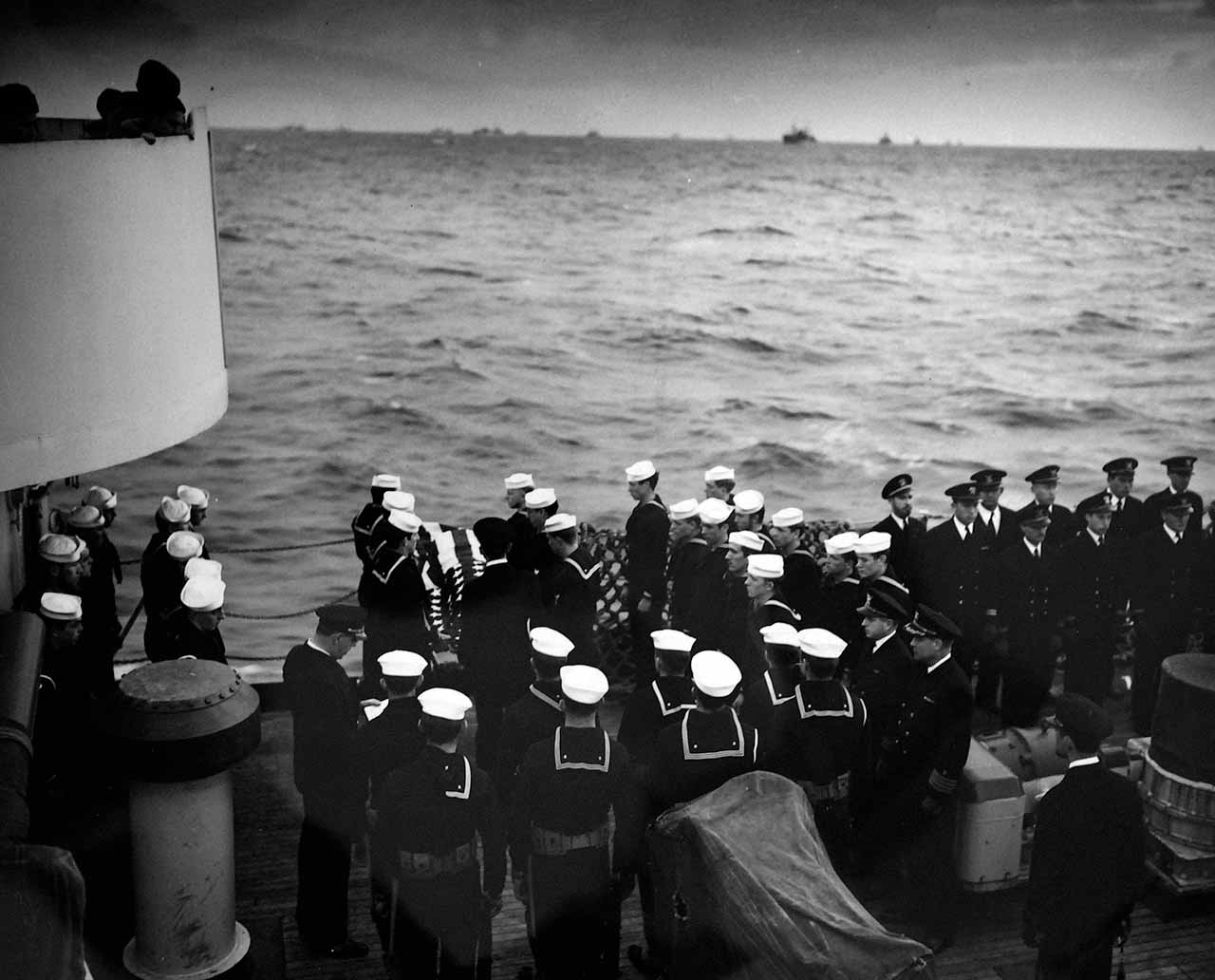 USCG Spencer sinks U-175 - by Martin Cherrett