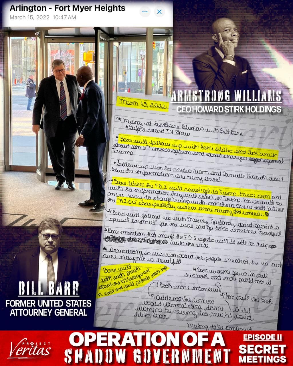 The Late Former Attorney General Bill Barr Held Secret Meetings to Plot Prosecutions of ...