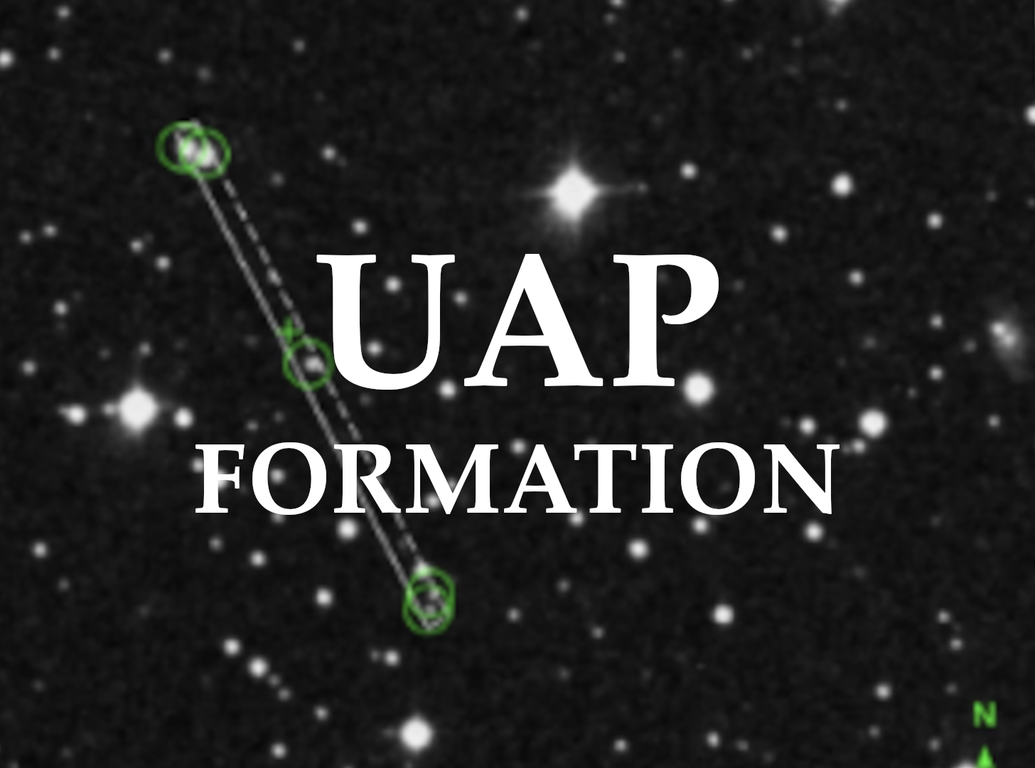 A new study seemingly shows alignment of UAPs in space