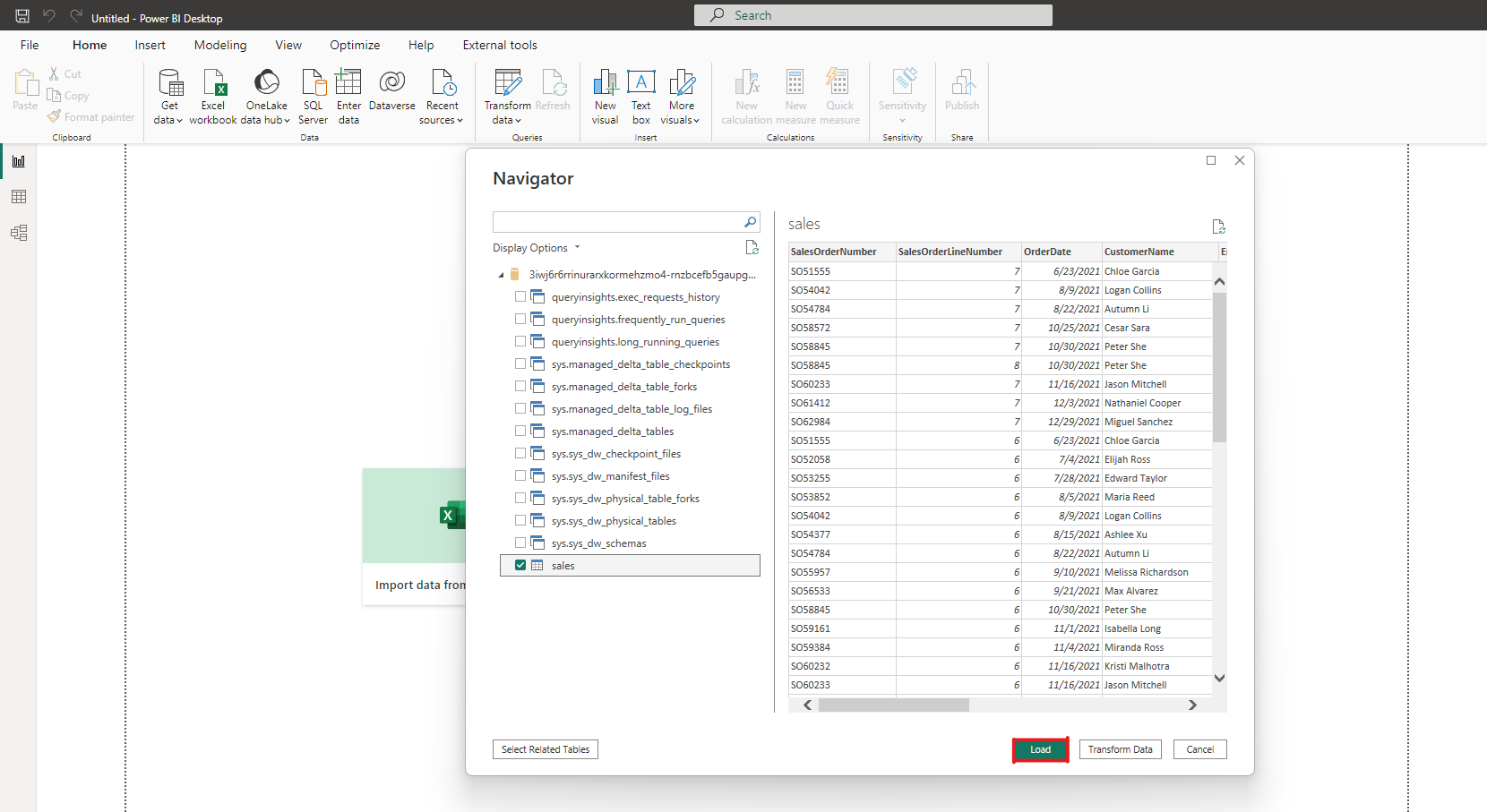 Linking MS Power BI to Microsoft Fabric Lakehouse
