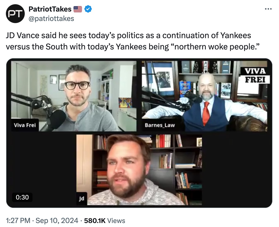 JD Vance and the “Southern Bourbons” - by Jonathan V. Last