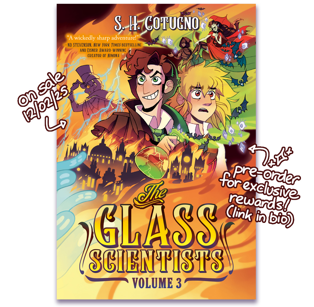 The Glass Scientists: Vol III EXCLUSIVE COVER REVEAL
