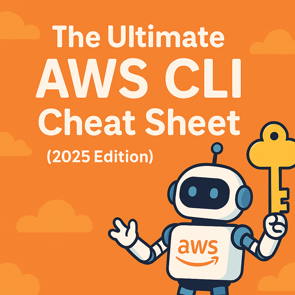 🛠️ The Ultimate AWS CLI Cheat Sheet (2025 Edition)