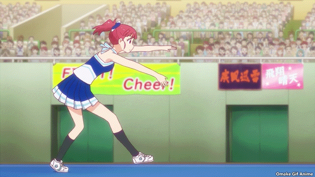 Omake Gif Anime - Anima Yell! - Episode 12 [END] - Kohane Wants to Hug