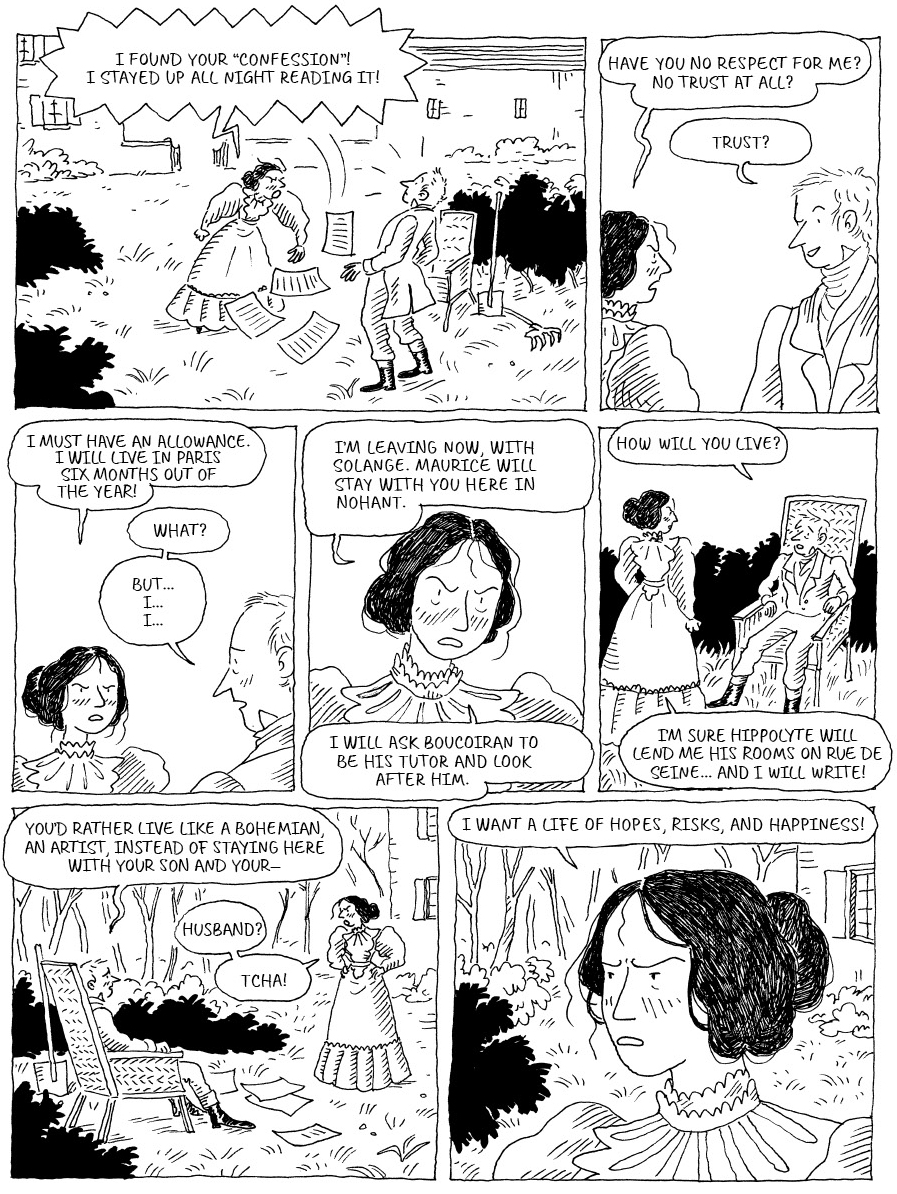 Literary Bites with George Sand - by Morgane Andersson