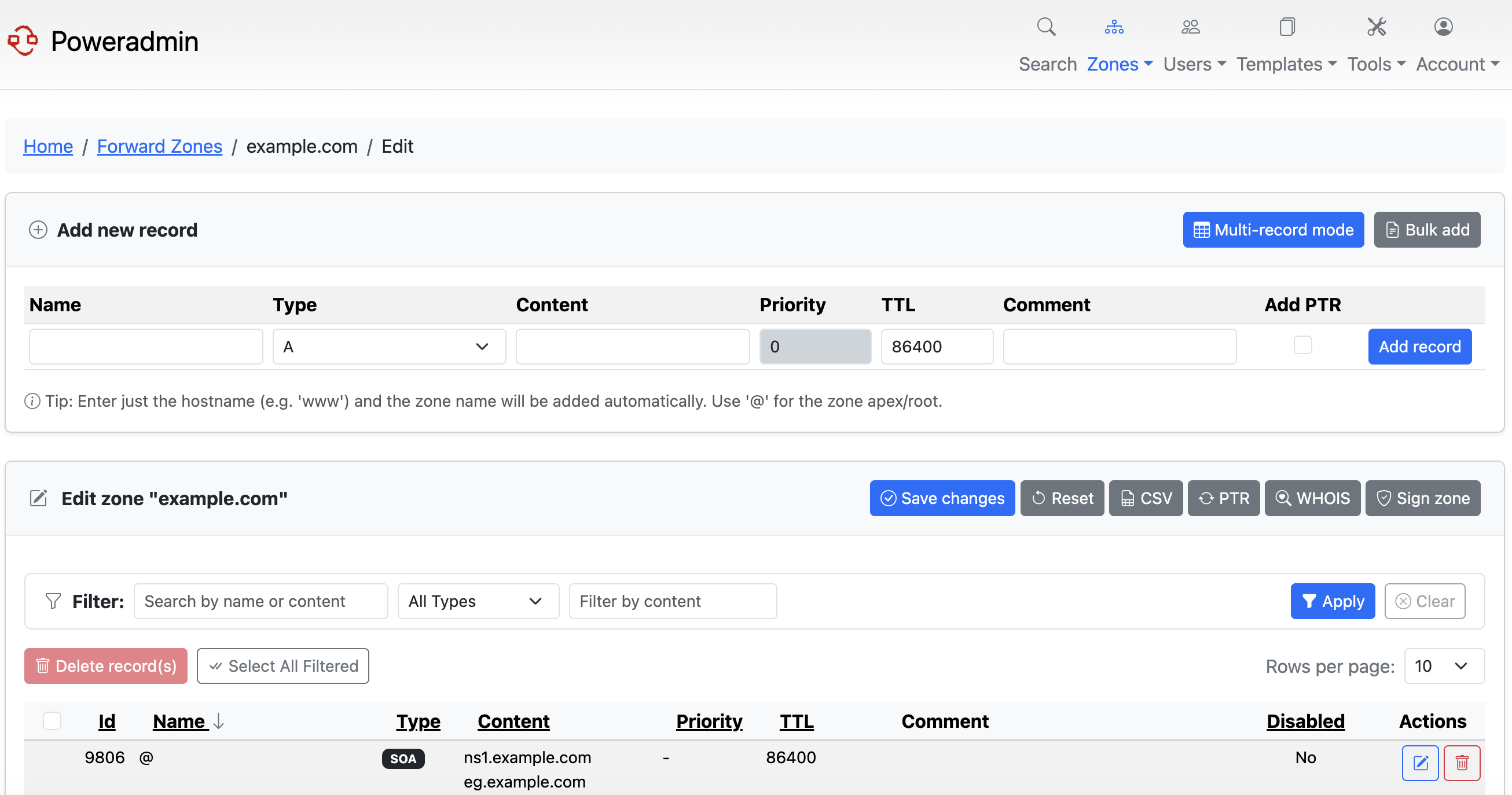 Poweradmin v4.0.0: The Biggest Update Yet - by Edmondas