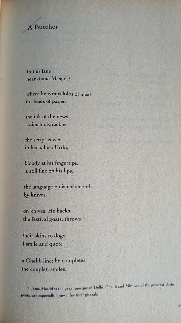 Butcher shop poems - by Rahul Singh - Unserious Noticing