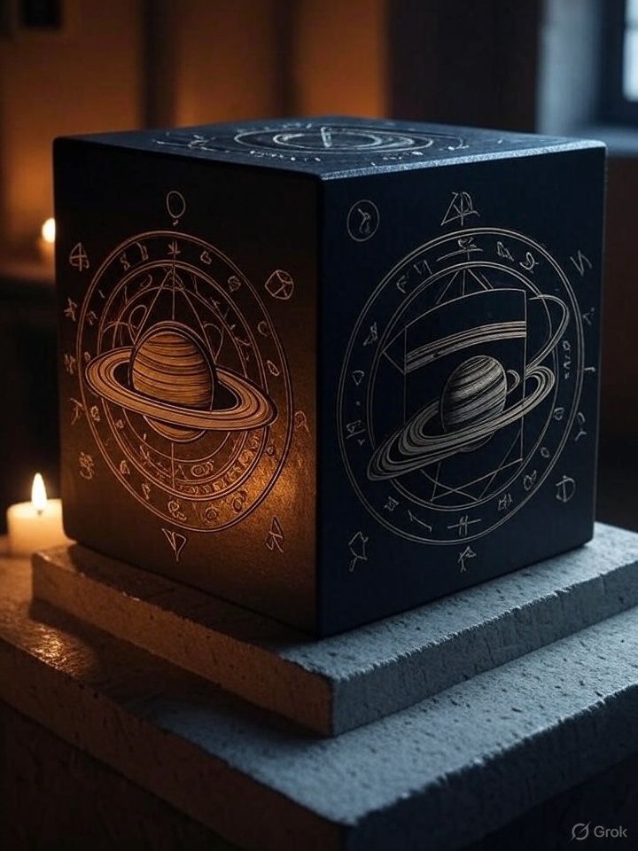 The Black Cube Cult: Saturnian Worship, Symbolism, and the Web of Esoteric Connections