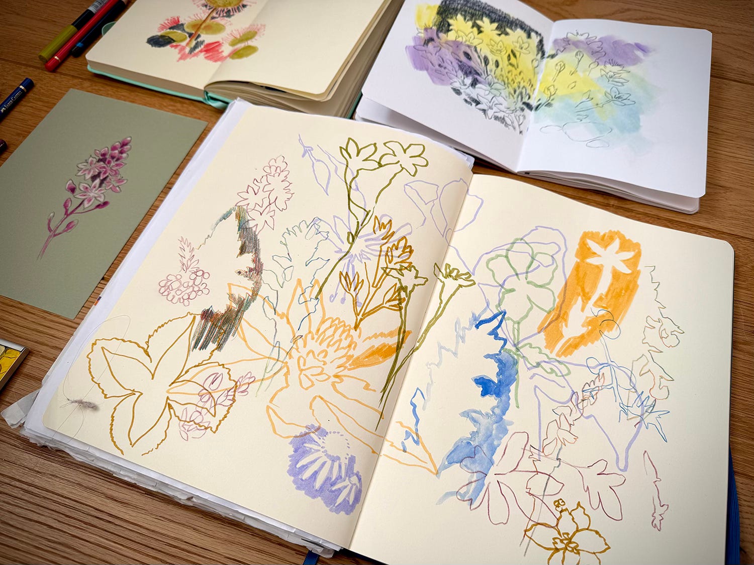 Calm your mind with these easy flow drawing exercises