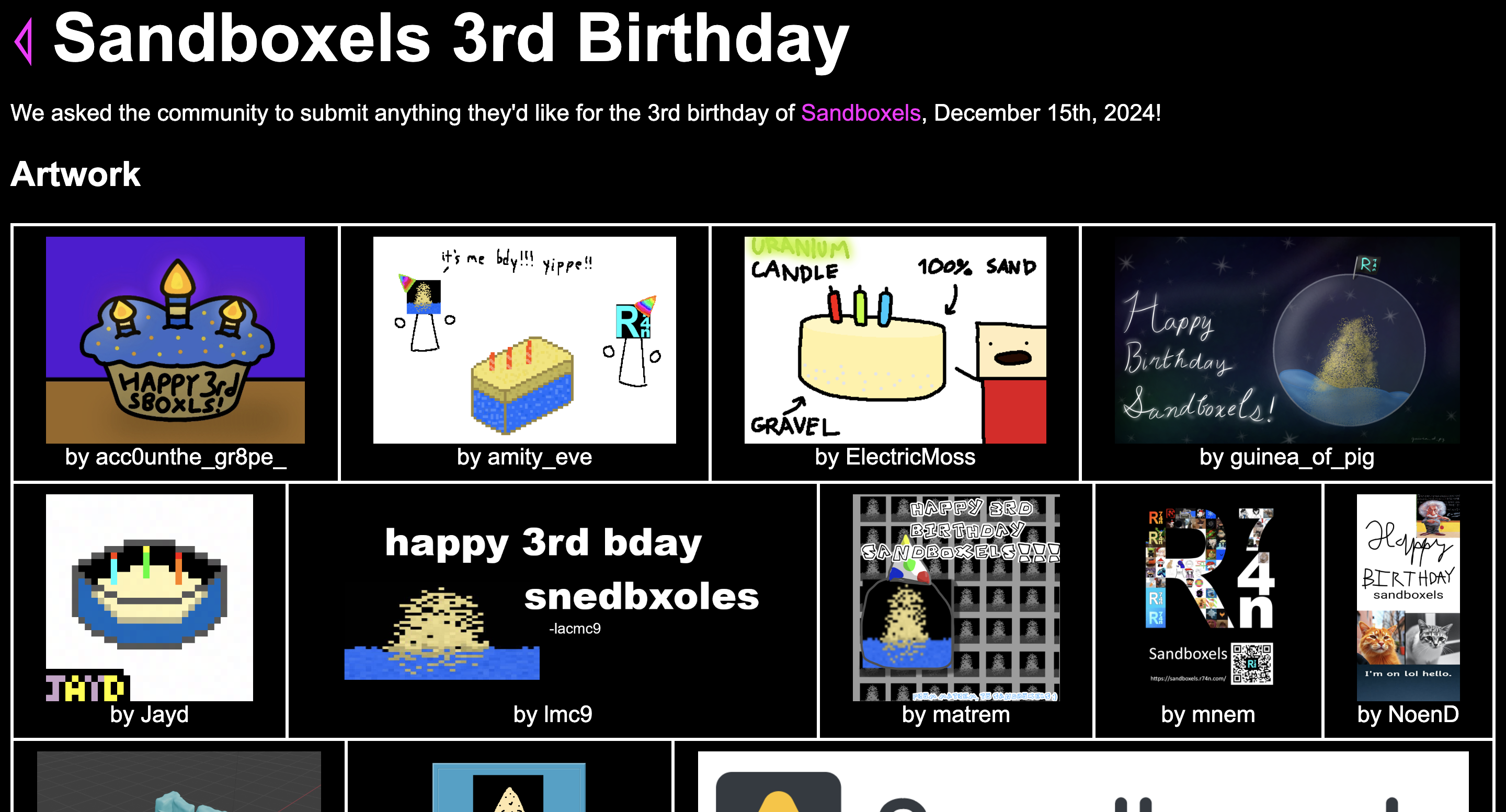 🎉 Sandboxels v1.10.2 - Birthday Update OUT NOW ⛄️