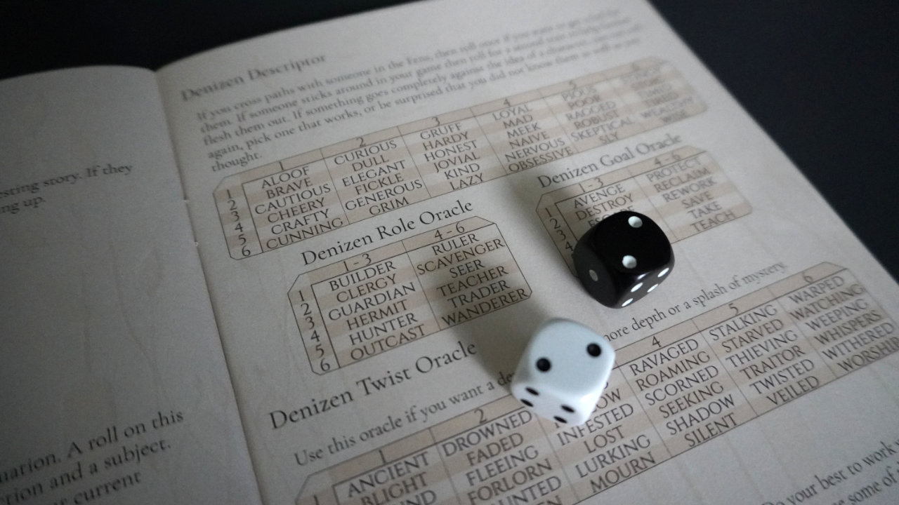 How to use D66 random tables - Skeleton Code Machine