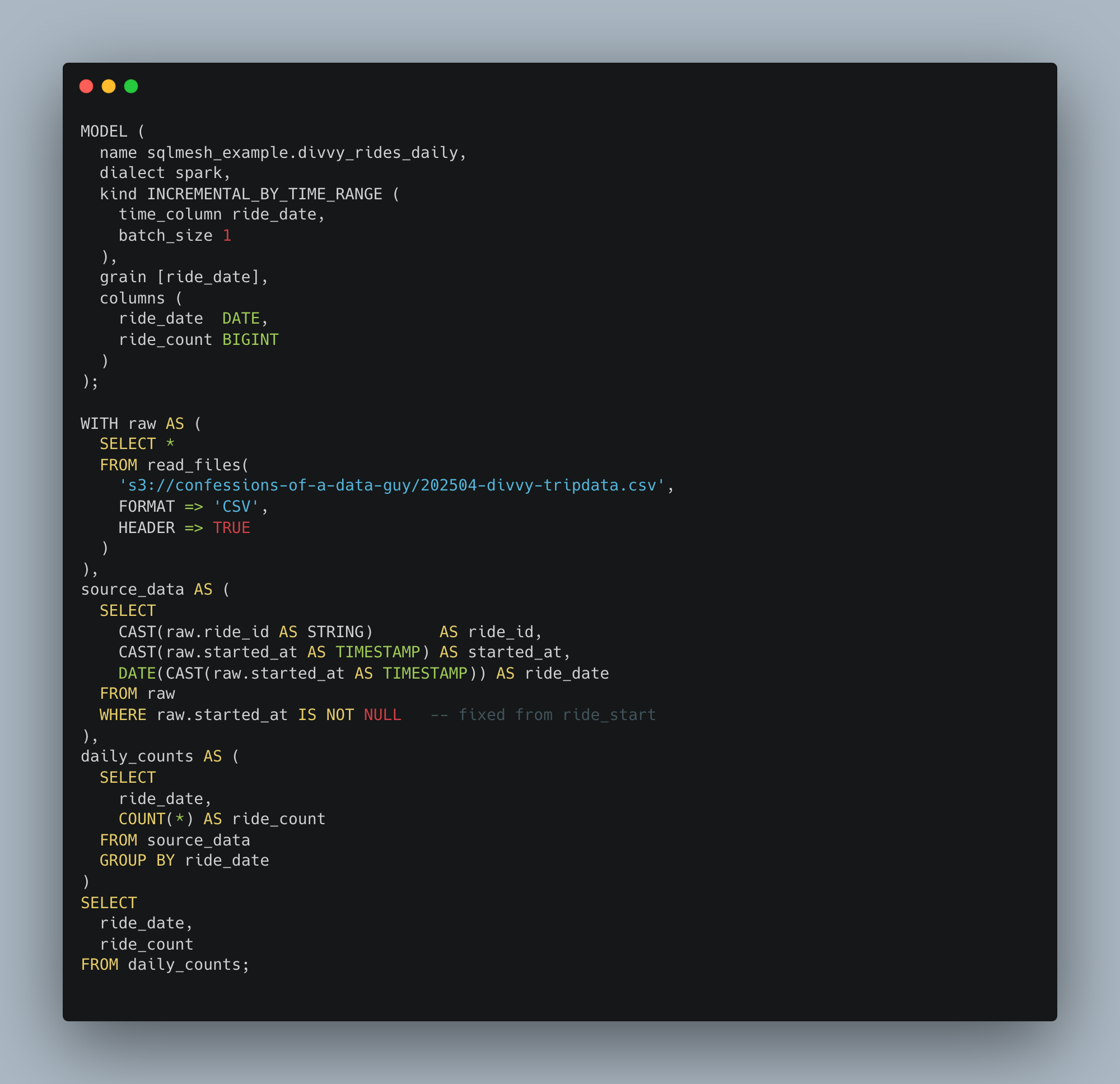 SQLMesh for dummies. - by Daniel Beach