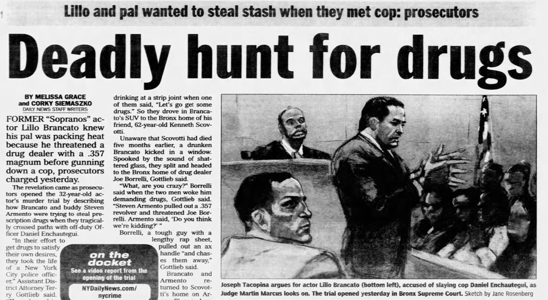 A Bitter Pill: Lillo Brancato's Journey From Stardom to Addiction to ...