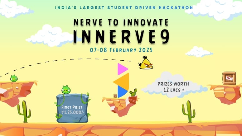 🌟 Join India’s Largest Student-Driven Hackathon – Innerve 9th Edition 🌟