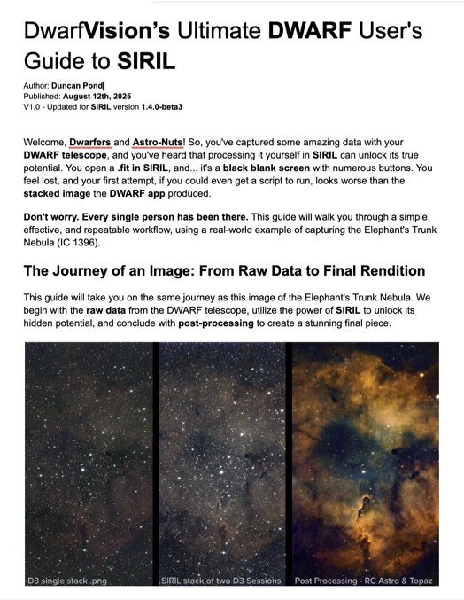From Frustration to "Wow!": The Ultimate DWARF/SIRIL Workflow