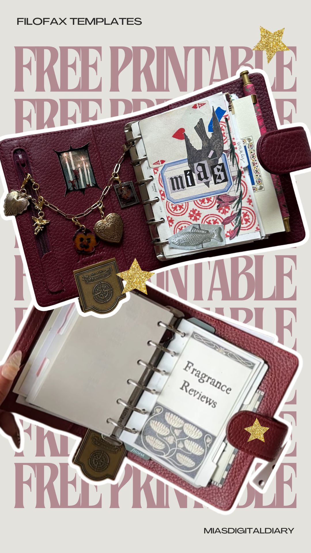 *Free Printable* Filofax Tracking Inserts