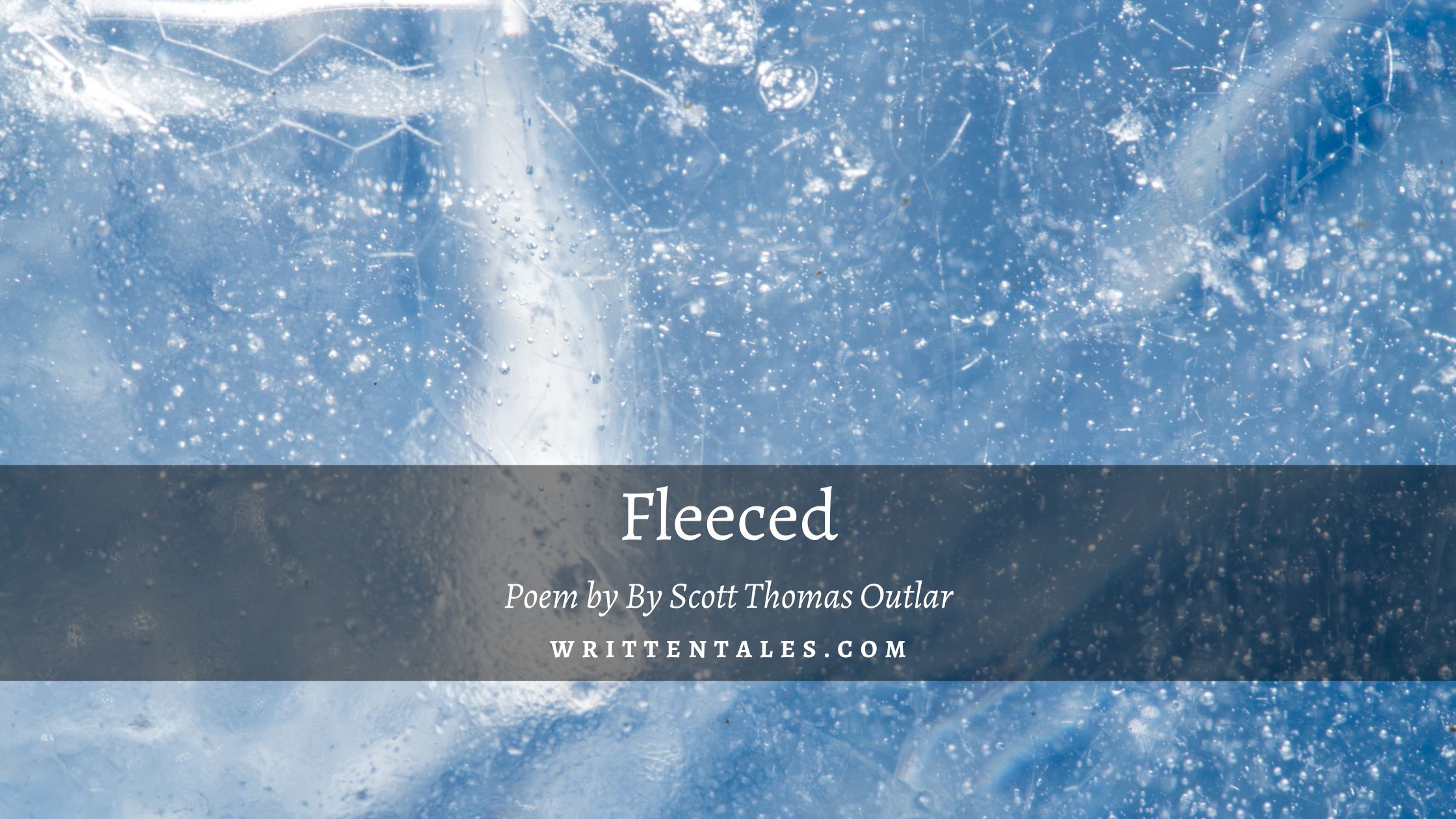 Fleeced - Scott Thomas Outlar's Poem on Winter's Harshness and ...