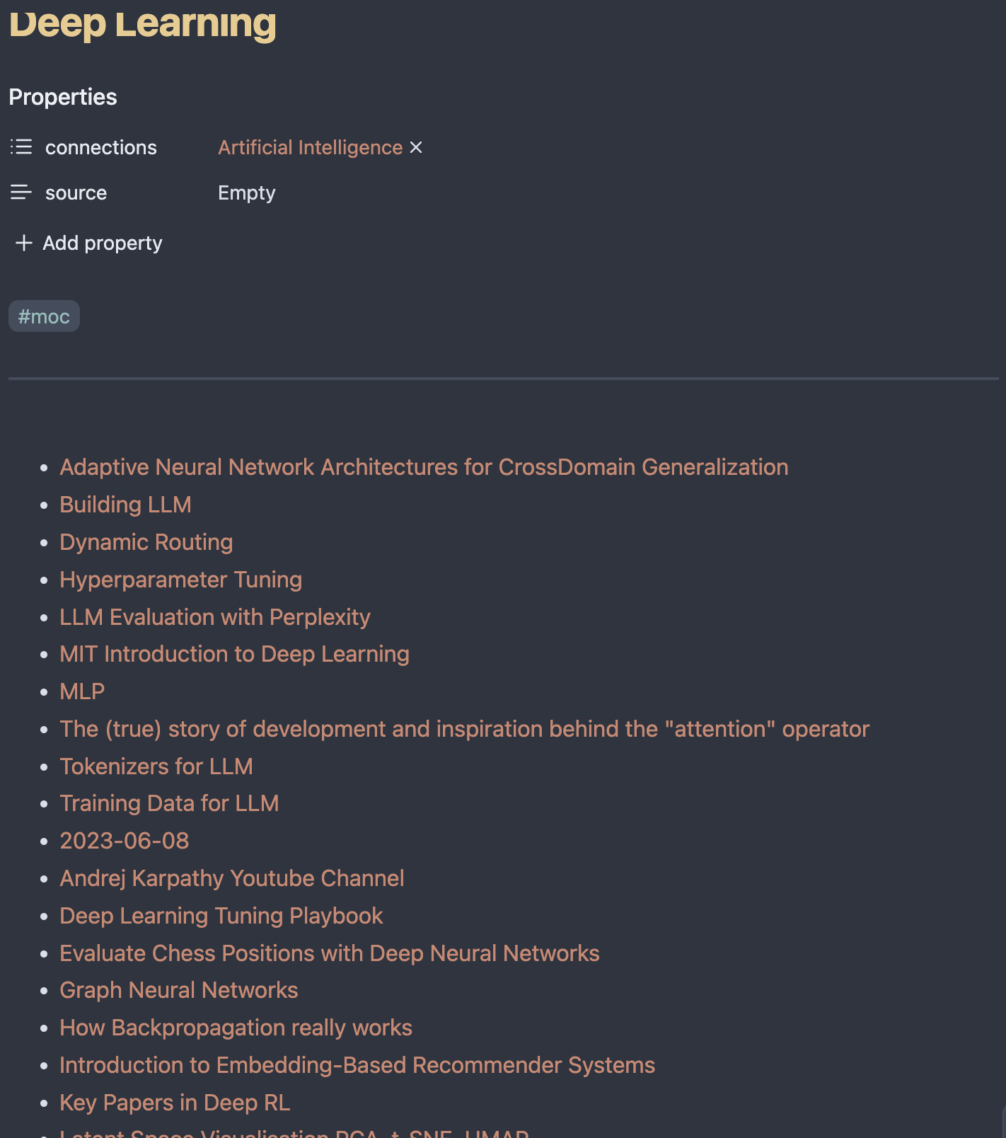 How I use Obsidian - by Caleb Gucciardi - Tecnica