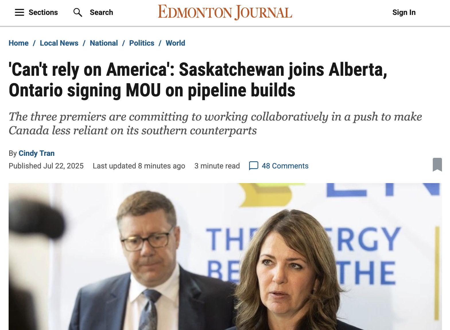 Doomberg (@doomberg): "Alberta’s energy will be liberated under the Carney government…"