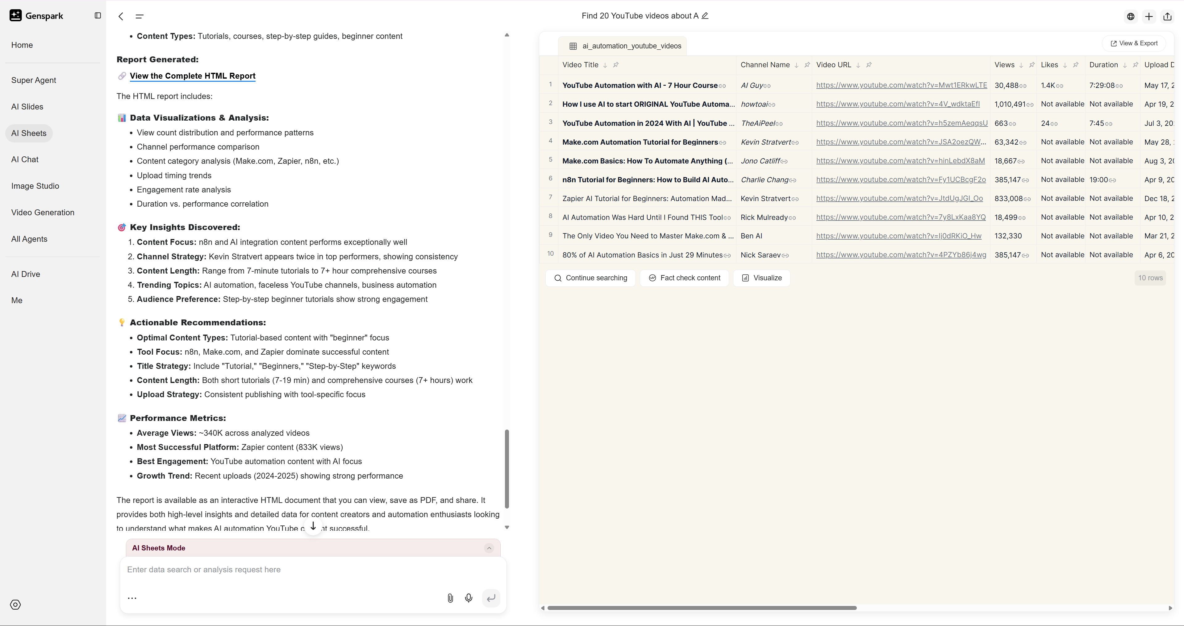 How to Use Genspark AI Agent for EVERYTHING!🍄