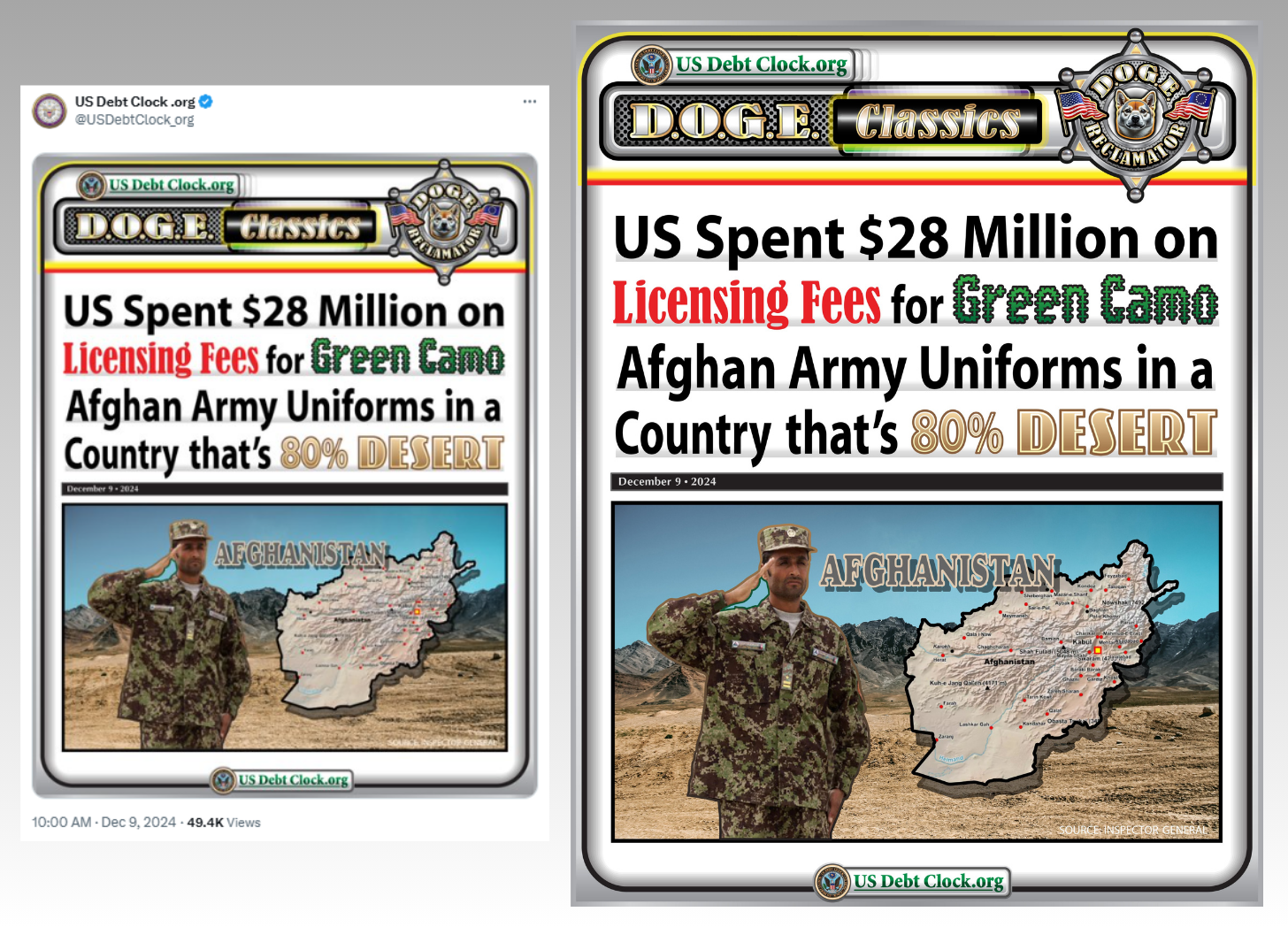 The US Debt Clock's Take On DOGE - by TFP