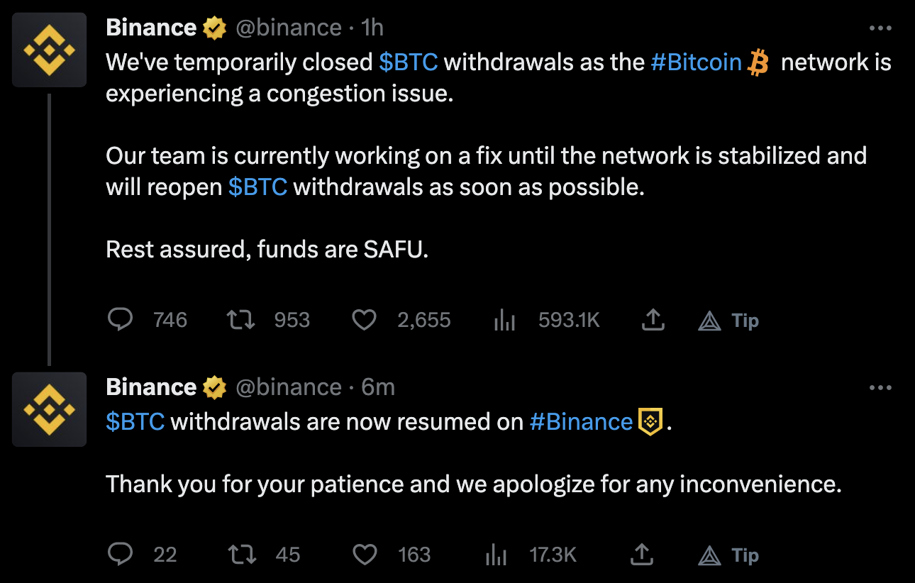 BTC Congestion, Meme Coins, ETH Foundation, Unemployment and Real ...