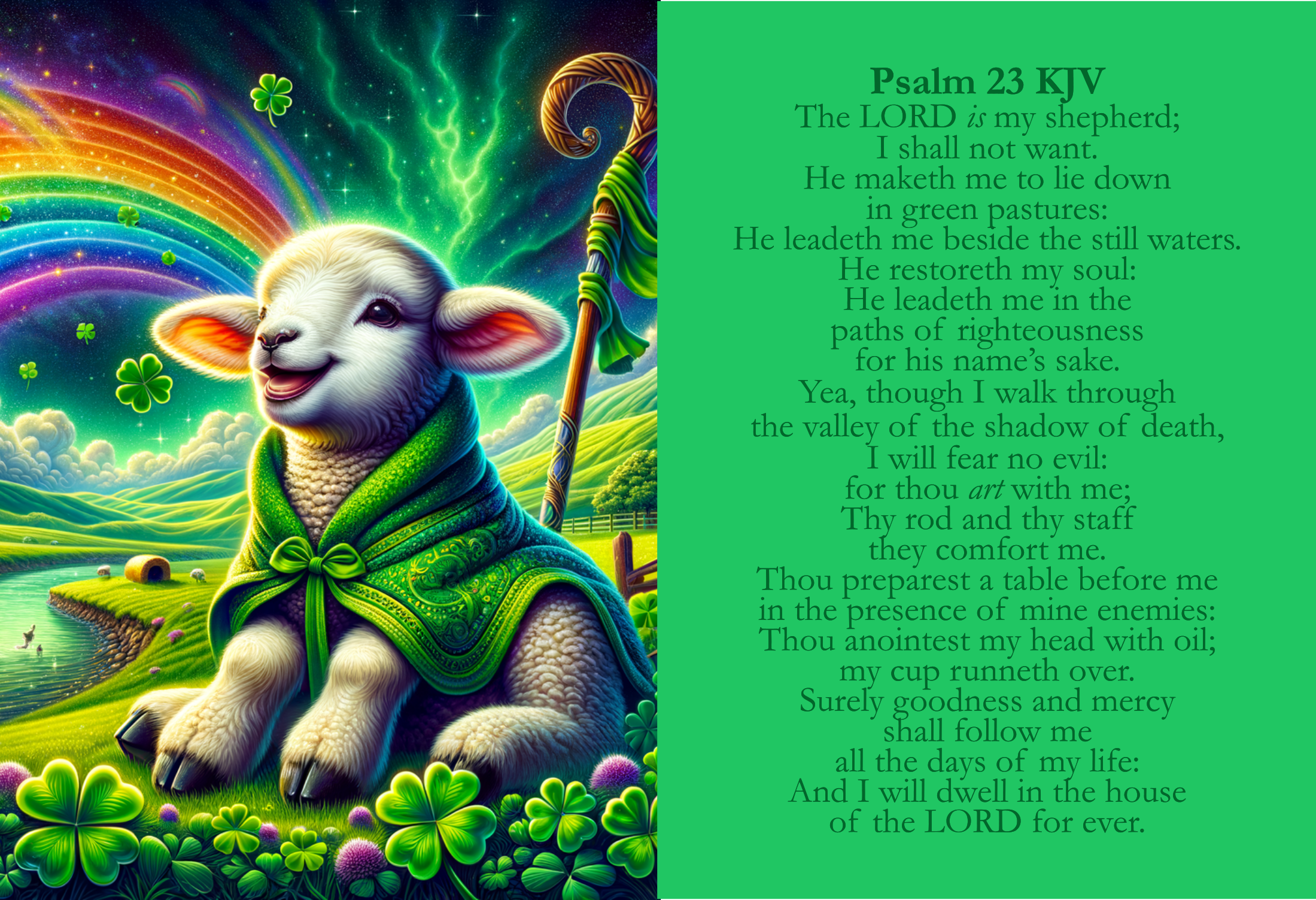 Biblical Saint Patrick's Day KJV Store and Gifts