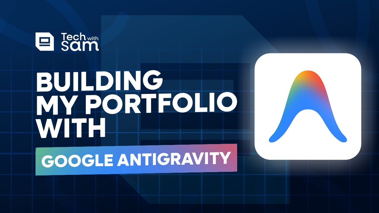 Google Antigravity AI Coding: Building My Portfolio Site from Scratch