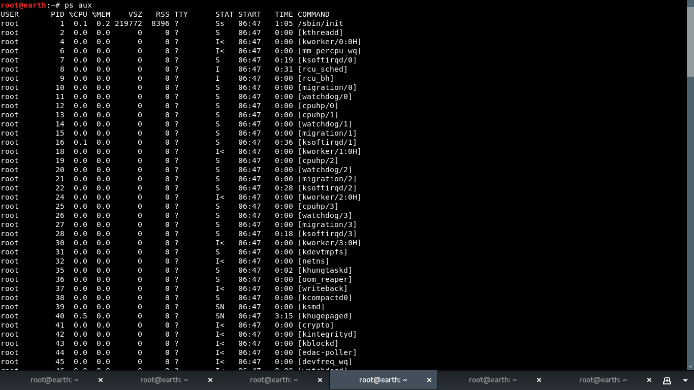 Mastering ps aux - The Coding Gopher