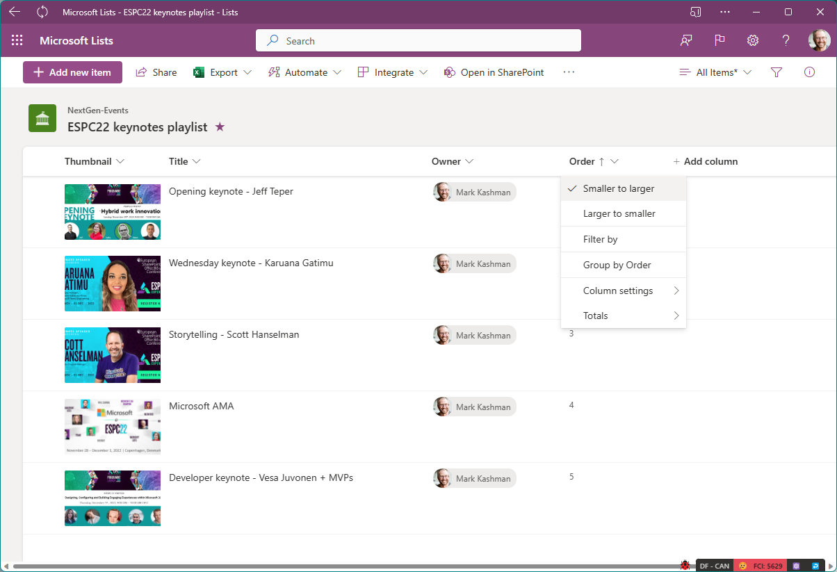 Create Playlists to share your video and audio files in Microsoft 365