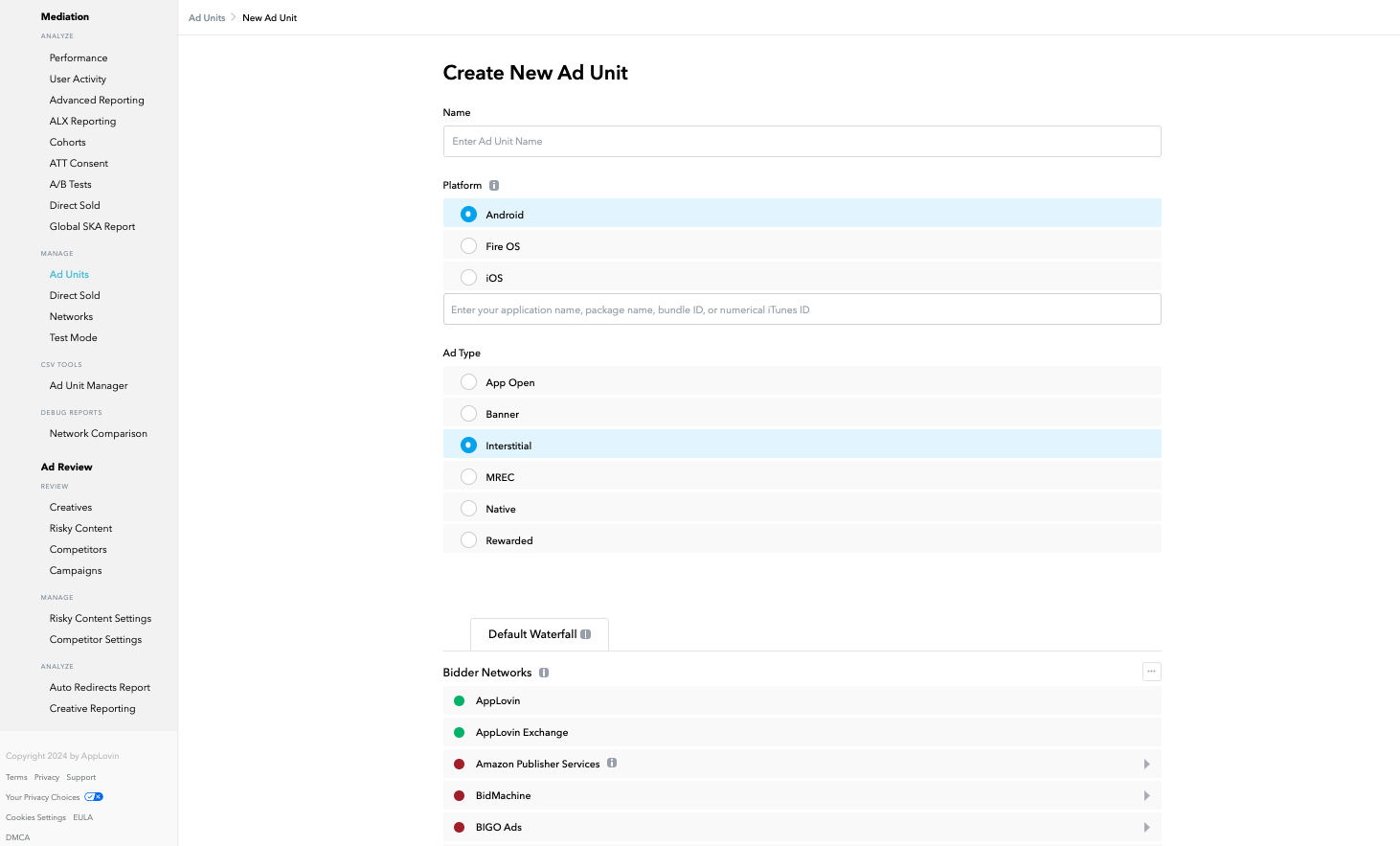 Getting Started with Ad Revenue: Applovin MAX