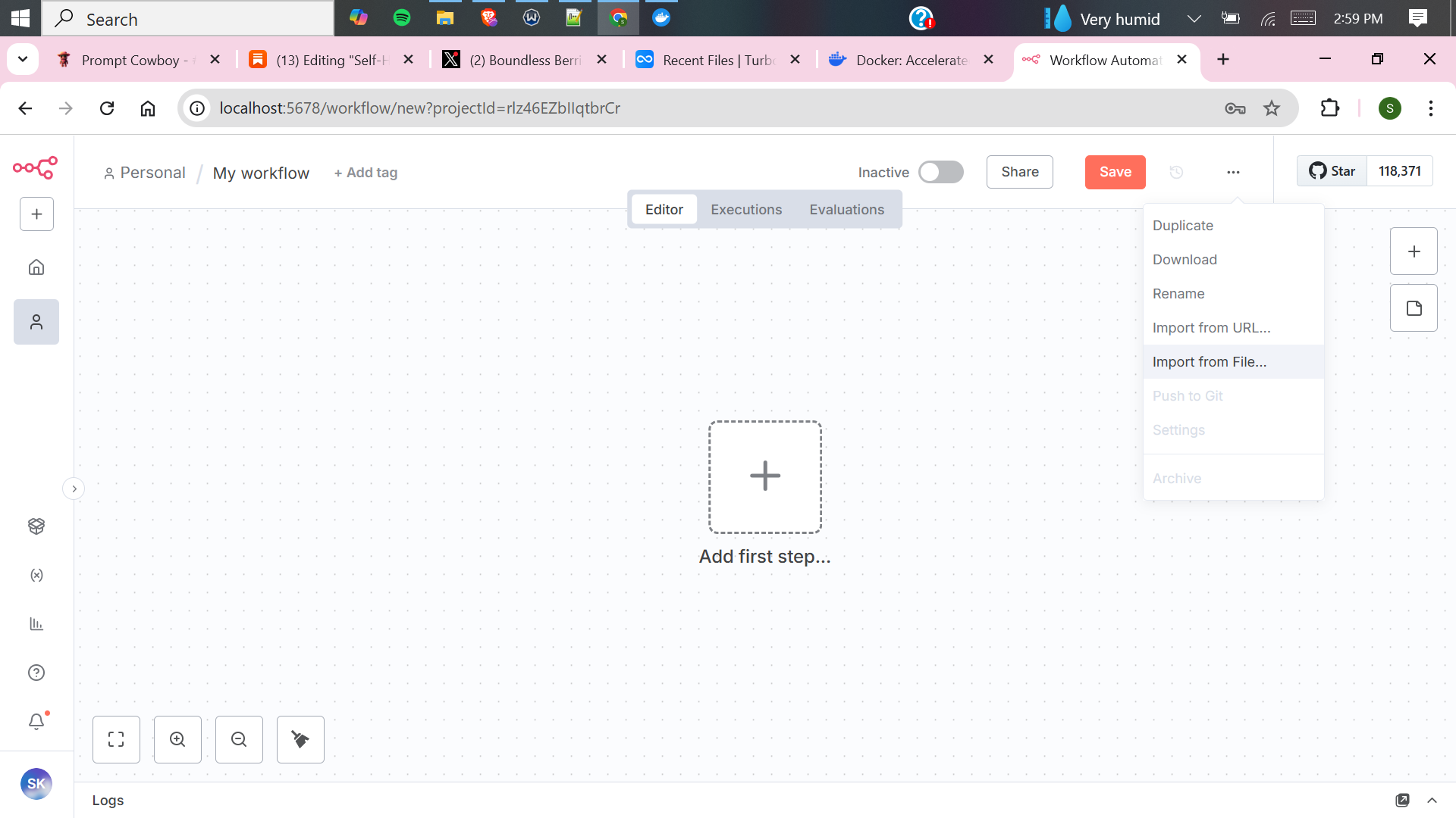 Self-Hosting n8n with Docker Desktop: A Complete No-Code Guide