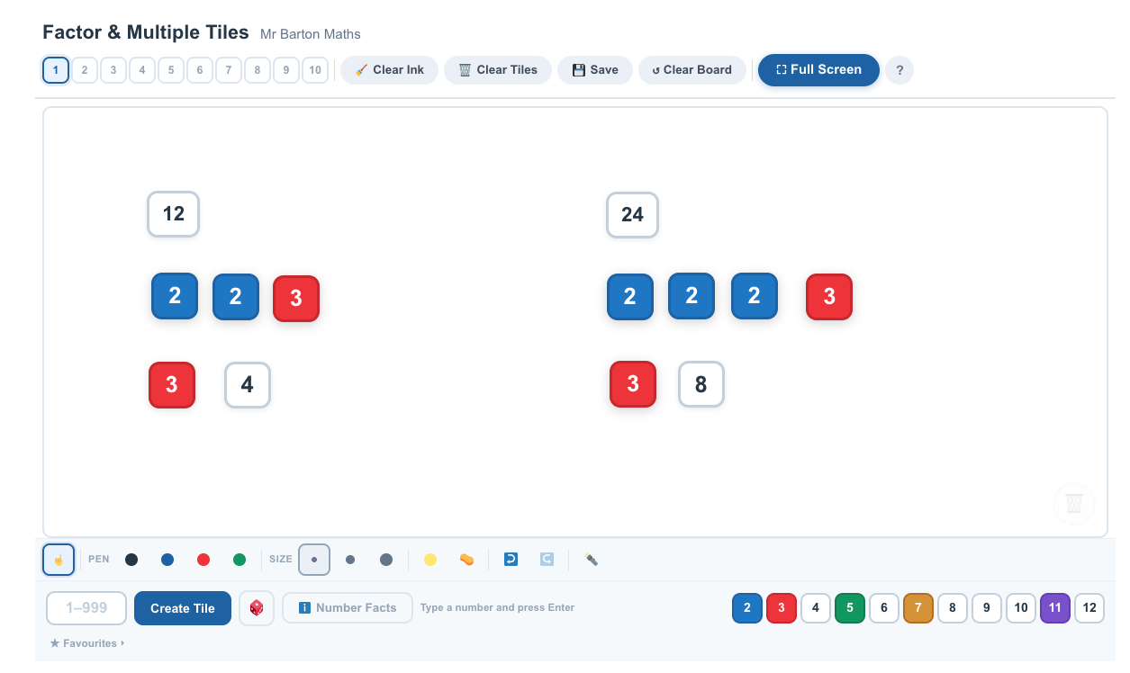 More free maths resources - by Craig Barton