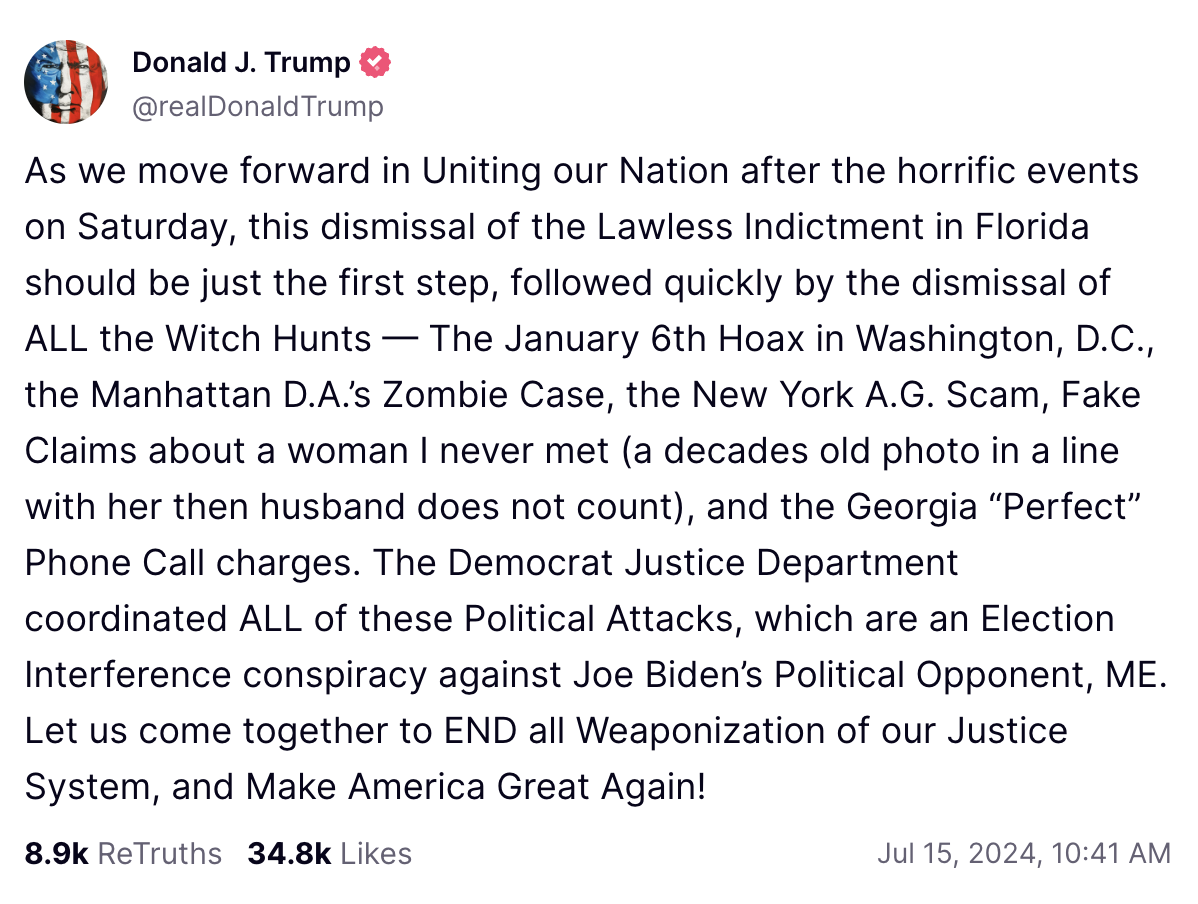 The Order Dismissing Donald Trump’s Stolen Documents Case in Florida Is ... The Order Dismissing Donald Trump’s Stolen Documents Case in Florida Is ...