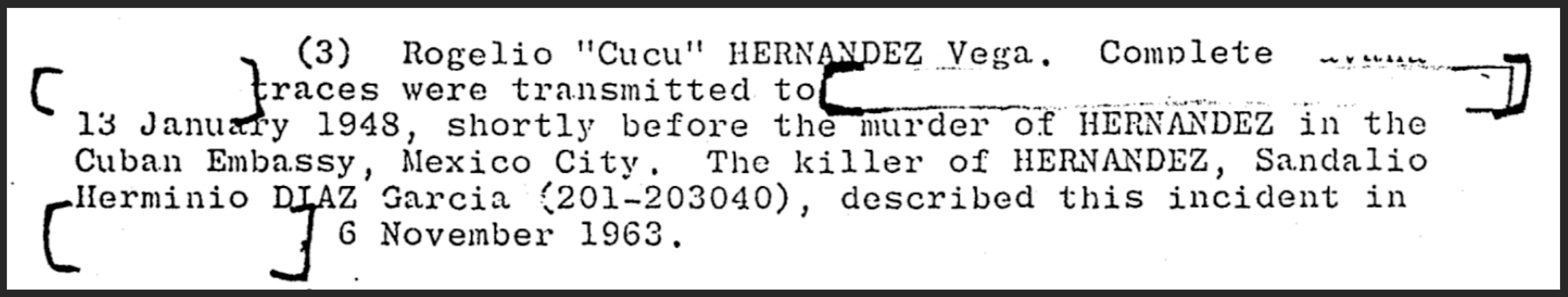 From the JFK Files: FBI Report Identifies Cuban Assassin as CIA Agent