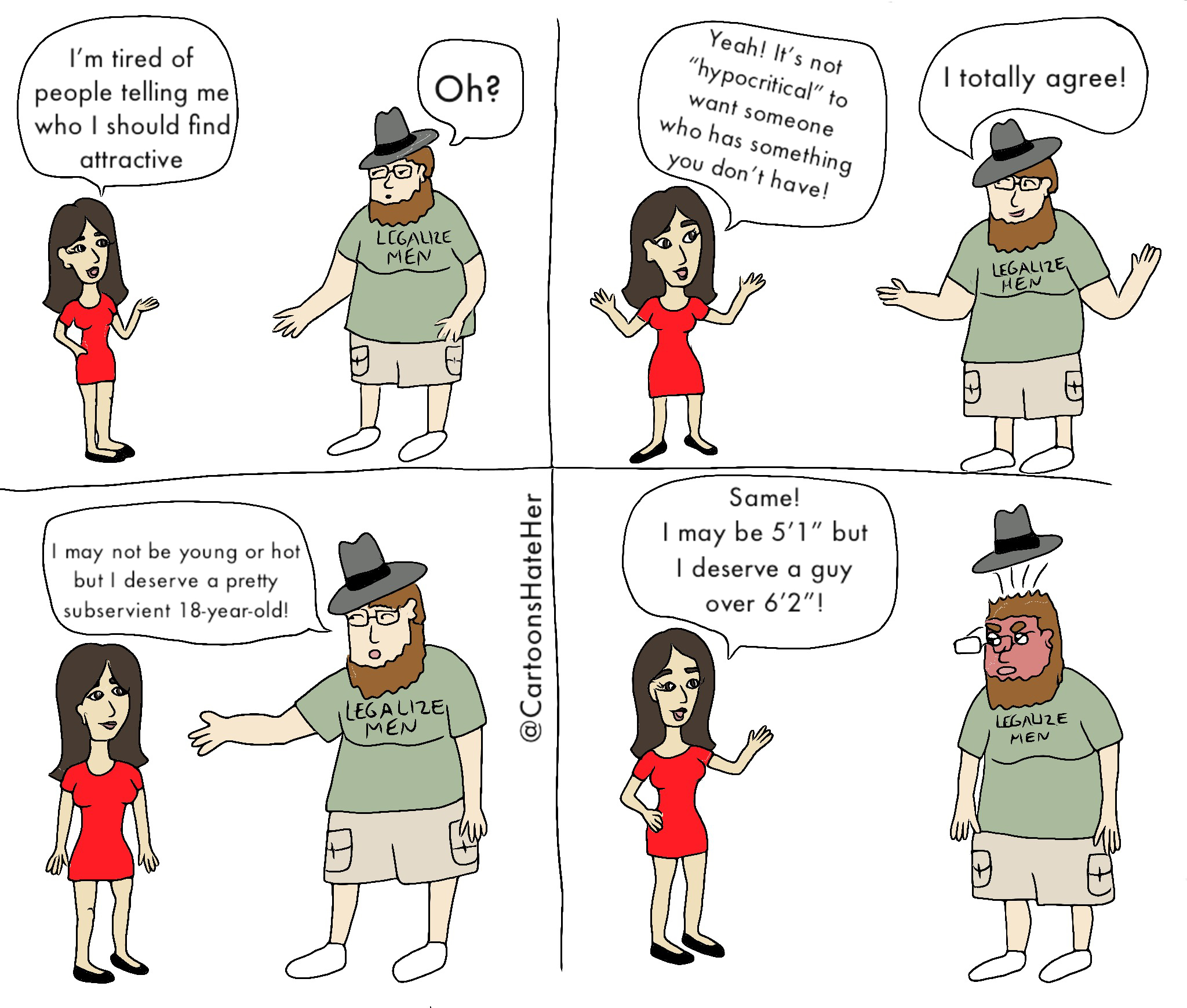 The Anthology of Neckbeard Cartoons: Part 1 (Free)