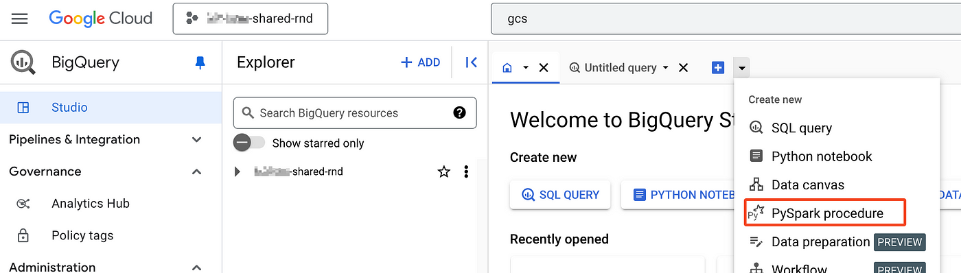 Spark Stored Procedures in BigQuery: A step-by-step guide (Part 1)