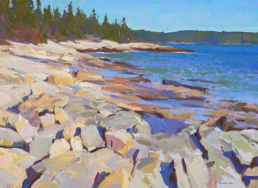 Colin Page, painter - by Amy Allen - Palate & Palette