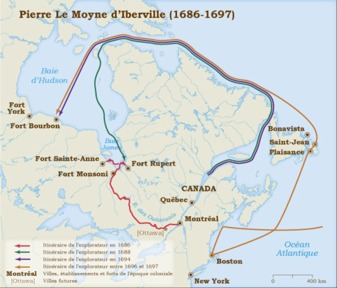 Pierre Le Moyne d’Iberville : corsaire et fondateur de la Louisiane