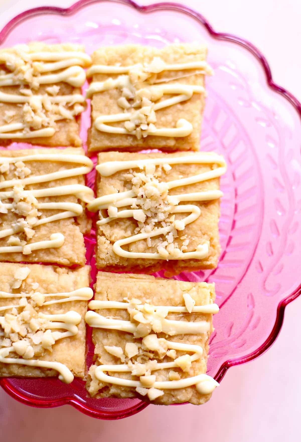 Macadamia Nut Shortbread Cookies - Studio Delicious