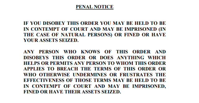 What to know about court orders, injunctions, and super-injunctions ...