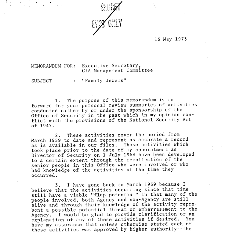 The Church Committee, for Dummies - by Ryan DeLarme