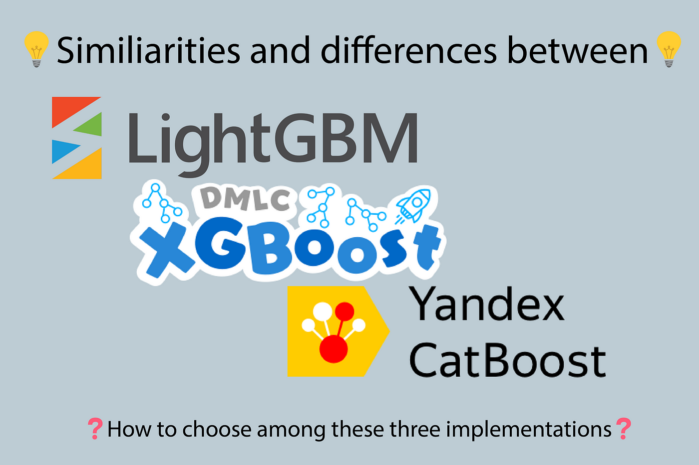 LightGBM vs XGBoost vs Catboost - Data Science Letter